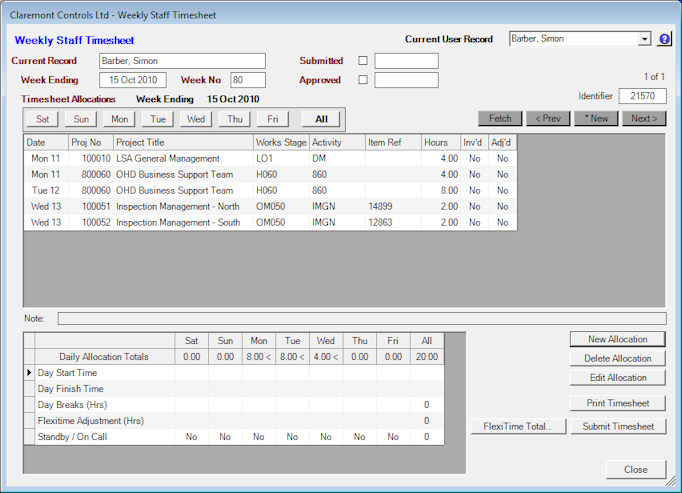 Adding Timesheet Allocations adding-timesheet-allocations